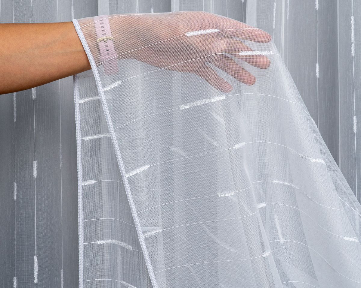 Firana do Nowoczesnego Salonu Nicea (SMD) - Świat Firan